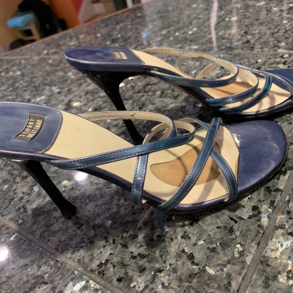 Stuart Weitzman | Shoes | Periwinkle Blue Sexy Strappy High Heel ...
